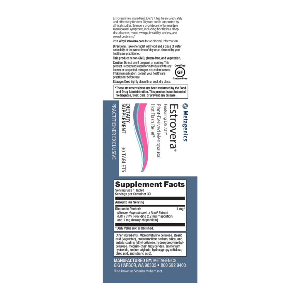Estrovera 30 Tabs - Fort Wayne Custom Rx